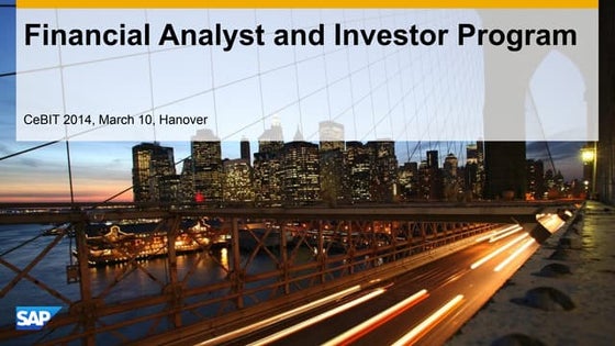 Sap Corporate Fact Sheet | PDF | Cloud Computing | Internet