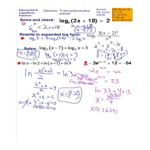Solving first degree trig equations | PDF