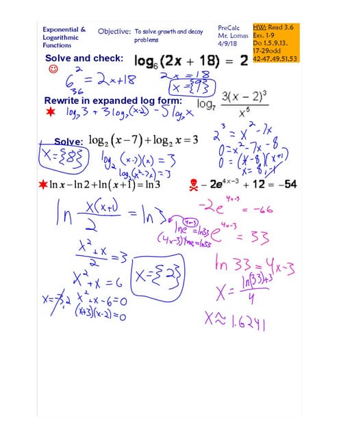 Solving first degree trig equations | PDF
