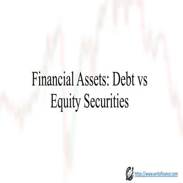 Financial management (Securities) | PPTX