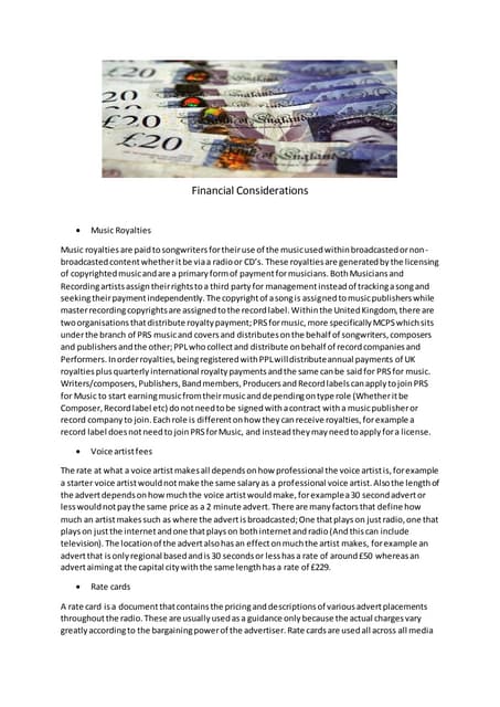 Financial Considerations | PDF