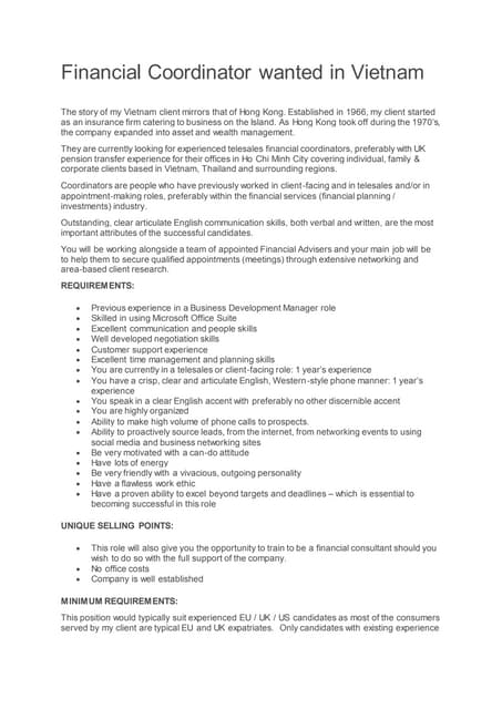 Prestige Ifa Jobs presentations