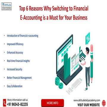 Top 6 Reasons Why Switching to Financial E-Accounting is a Must for ...