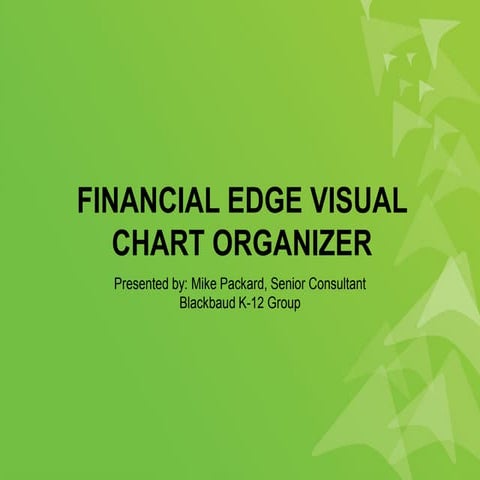 Financial edge visual chart organizer (m packard uc15) | PDF | Business ...