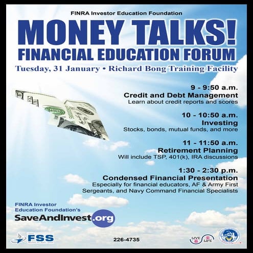 Money Talks Forum | PDF