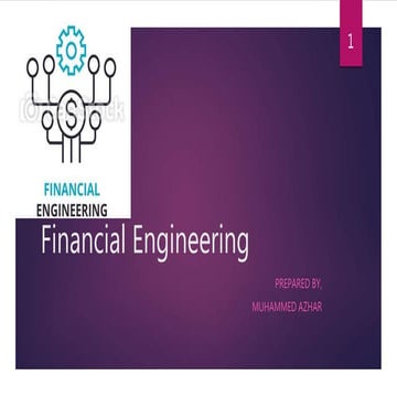 Financial engineering | PPT