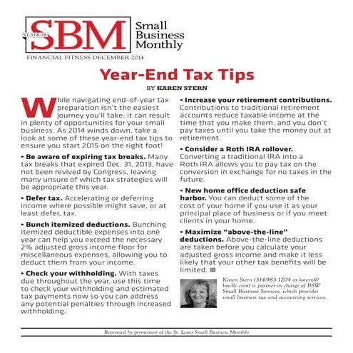 Top 10 Tax Return Strategies | PDF