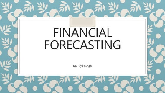 ppt Revenue Forecasting.pptx | Business Accounting & Finance | Business