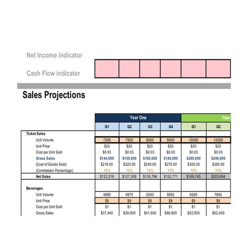 Financial Forecasting: Pro Forma Marketing Budget & Income Statement ...