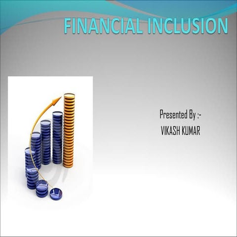Financial inclusion | PPT