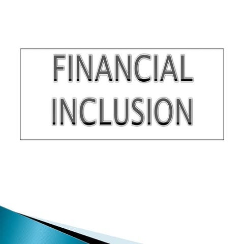 Financial Inclusion | PPT