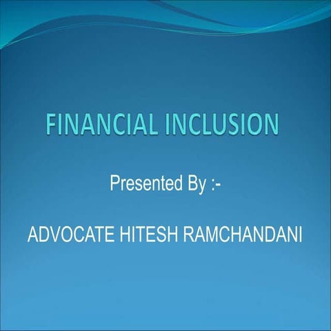 FINANCIAL INCLUSION.ppt