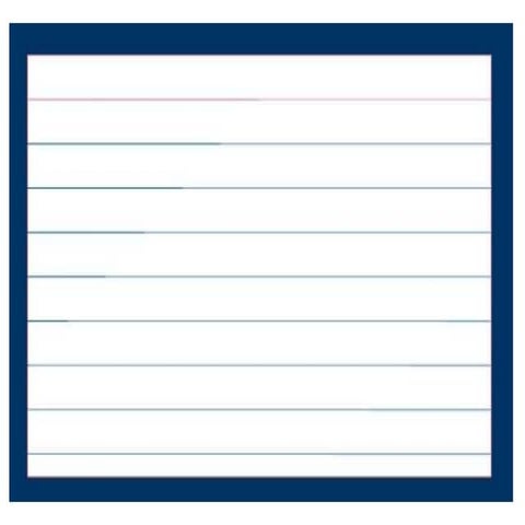 Financial Index Card Slide-BLANK | PPTX