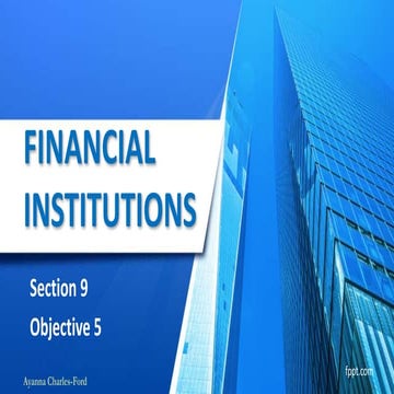 Accounts and Financial services | PPT