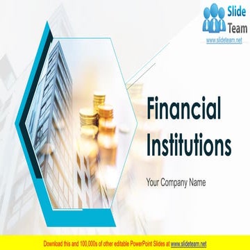 Financial Institutions PowerPoint Presentation Slides | PDF | Business ...