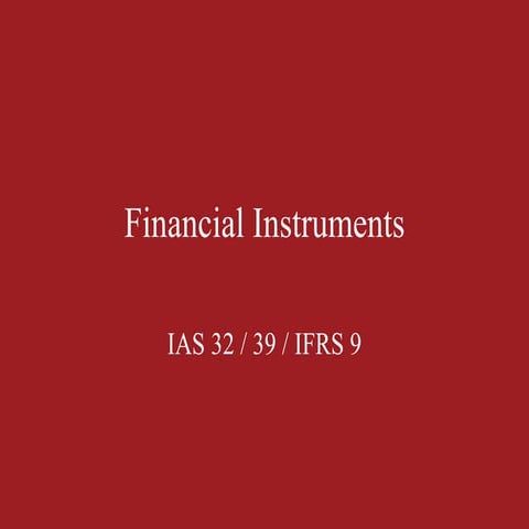 Financial instruments | PDF