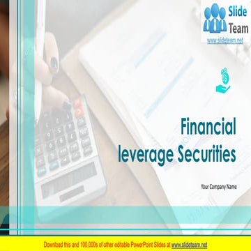 Financial Leverage Securities PowerPoint Presentation Slides | PDF