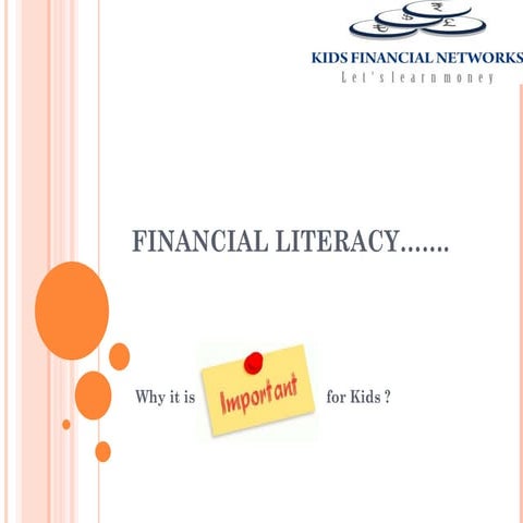 Financial literacy | PPT