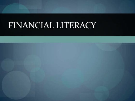 Personal Finance 1.01 PPT | PPT