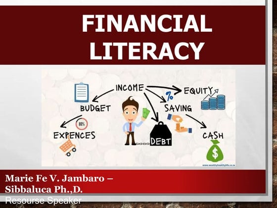 Financial Literacy | PPTX | Consumer Banking | Personal Finance