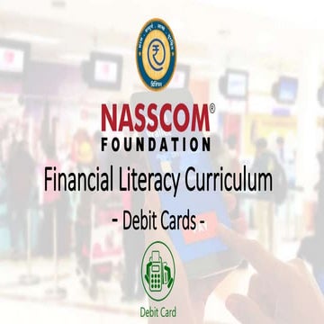 Financial literacy curriculum debit cards | PPTX