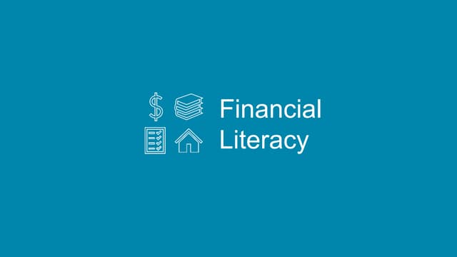 Financial Literacy | PPTX