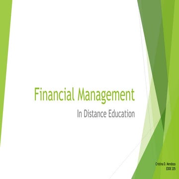 Financial management | PPT