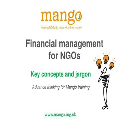 Financial Management For NGOs | PDF