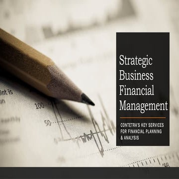 Strategic Business Financial Management | PPTX
