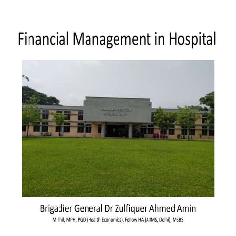 Financial Management in Hospital- Hospital Managementpptx | PPTX