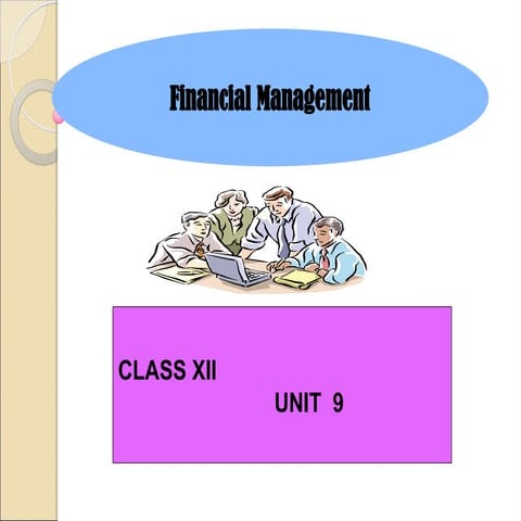 Financial management - Chapter 9 10.ppt