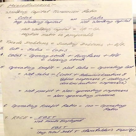 Financial market formulas | PDF