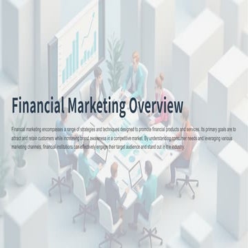 Financial Marketing Overview.pdf class 12th | PDF