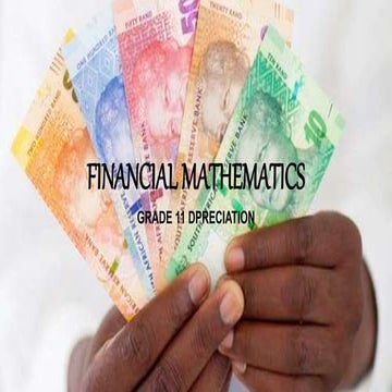 Financial mathematics | PPT