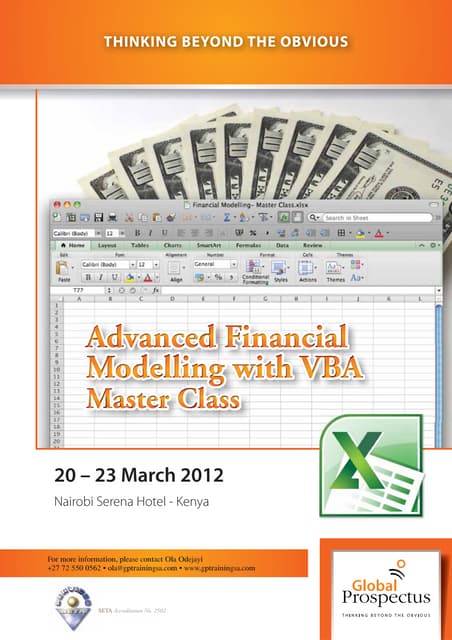 Financial Modelling With Vba Master Class Pdf