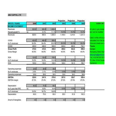 Financial Model Manufacturing And Retail Businesses | XLS