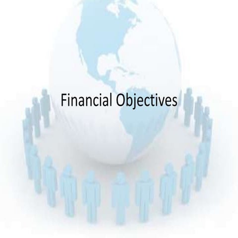 Financial objectives | PPTX