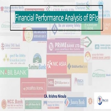 Analysis of Financial performance of Banks in Nepal | PDF