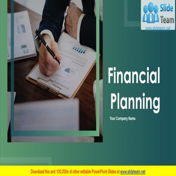 Financial Planing PowerPoint Presentation Slides | PDF