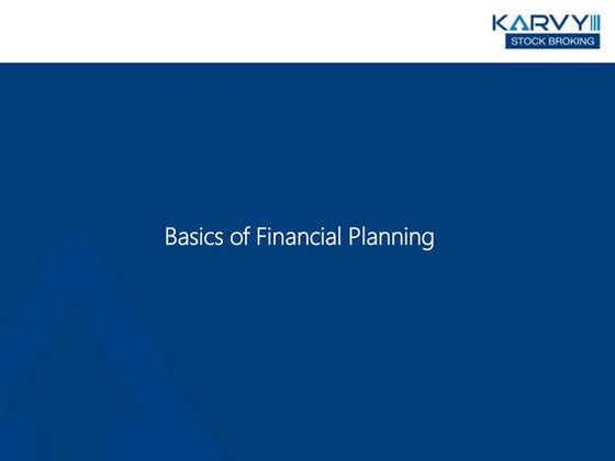 Financial planning | PPT