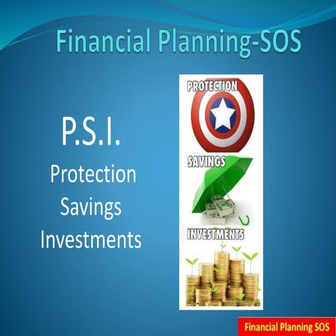 Financial Coaching (Protection, Savings and Investment) | PPTX