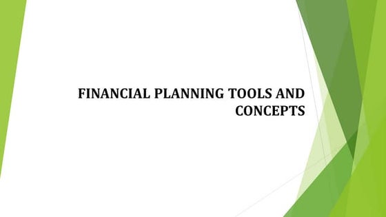 3 Financial Planning Tools and Concepts.pptx