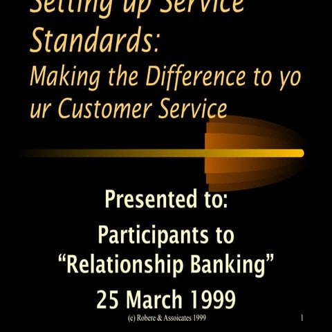 Total Quality Management in Banking Sector | PPTX