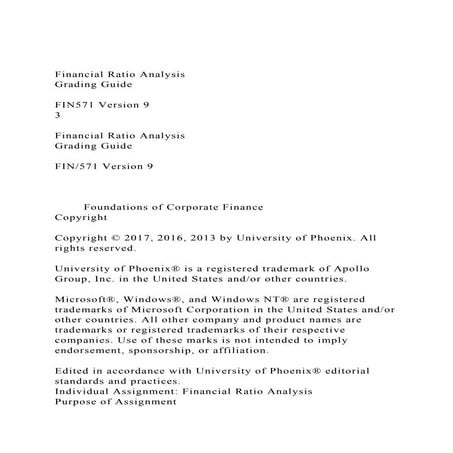 Financial Ratio Analysis .docx