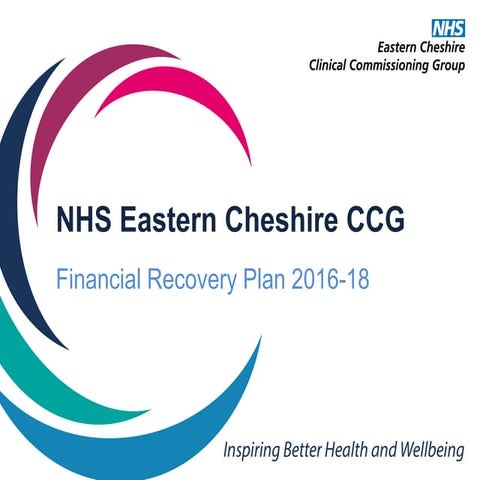 Financial recovery plan for NHS Eastern Cheshire CCG | PDF