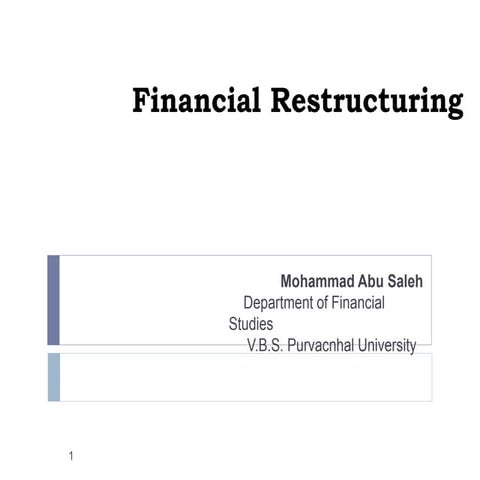 Financial Restructuring.pptx