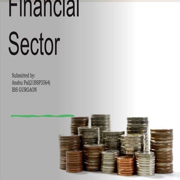 financial sector -Anshu.pptx