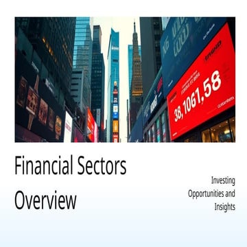 Financial Sectors Overview light background themed.pptx