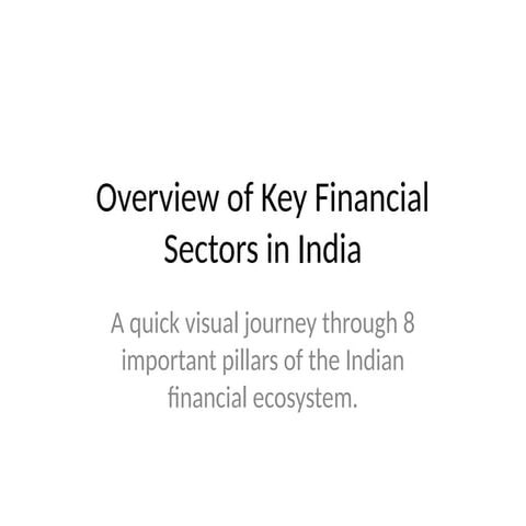 Financial_Sectors_Presentation.pptx all major sectors | PPTX