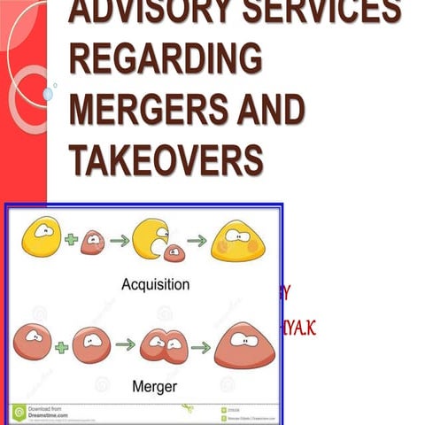 Financial services mergers and acquisition | PPTX